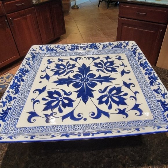Bombay | Kitchen | Bombay 4 High Porcelain Foot Tray New | Poshmark